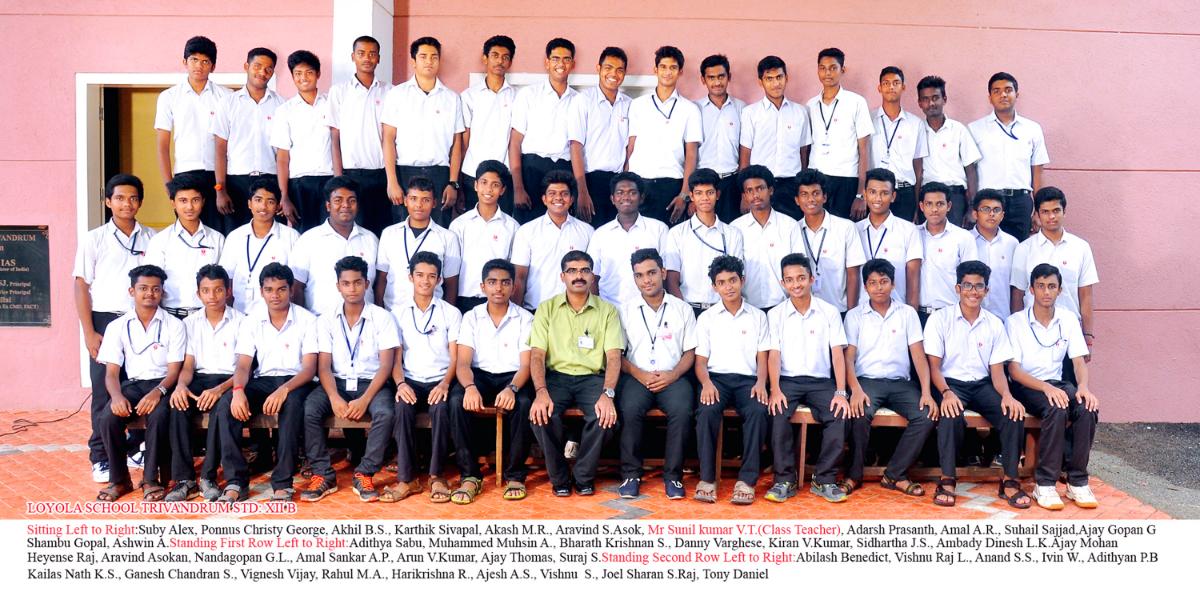 Outgoing Batches || Loyola School CBSE TVM