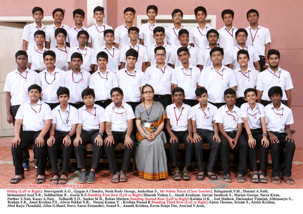 Outgoing Batches || Loyola School CBSE TVM