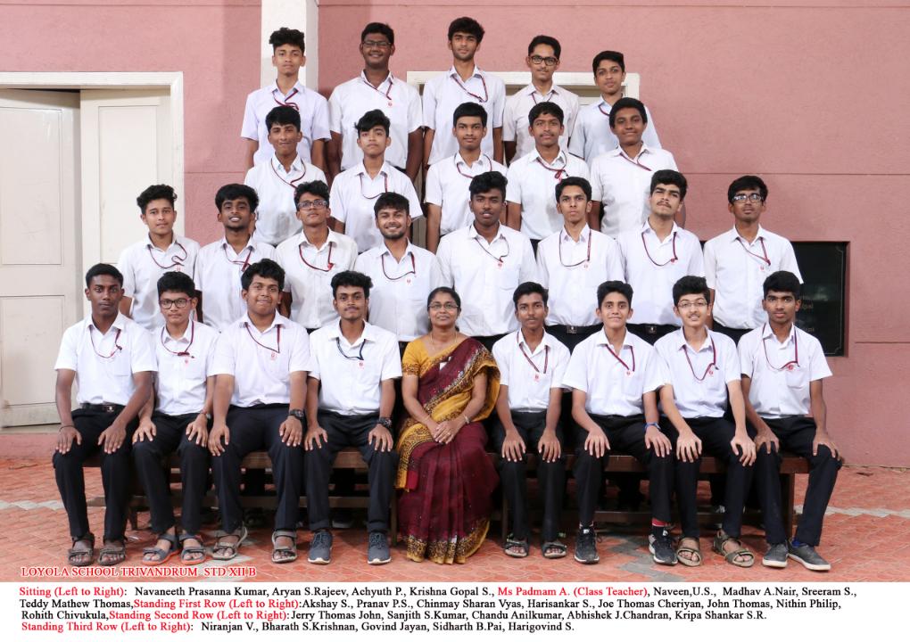 Outgoing Batches || Loyola School CBSE TVM