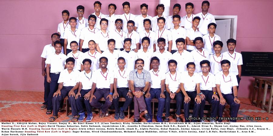 Outgoing Batches || Loyola School CBSE TVM
